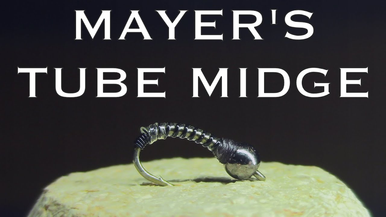 Mayer's Tube Midge (Fly Tying) - YouTube