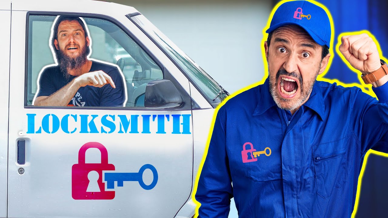 Locking Myself in a Locksmith's Van While He's Unlocking My Car - YouTube