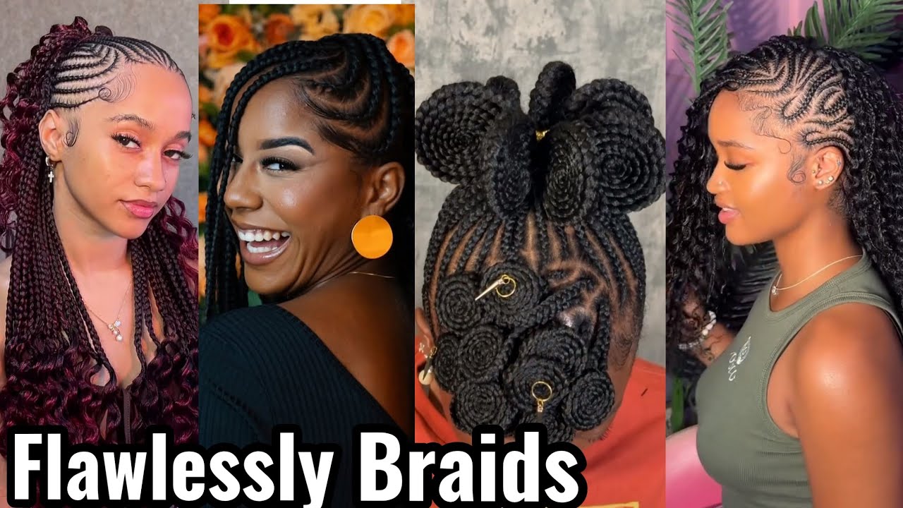 Flawless Quick Braids Hairstyles For Black Women| knotless|weaving ...