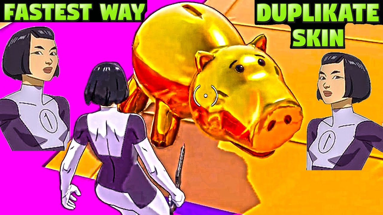Fastest Way To Get The Duplikate Skin In Fortnite 🐷 - YouTube