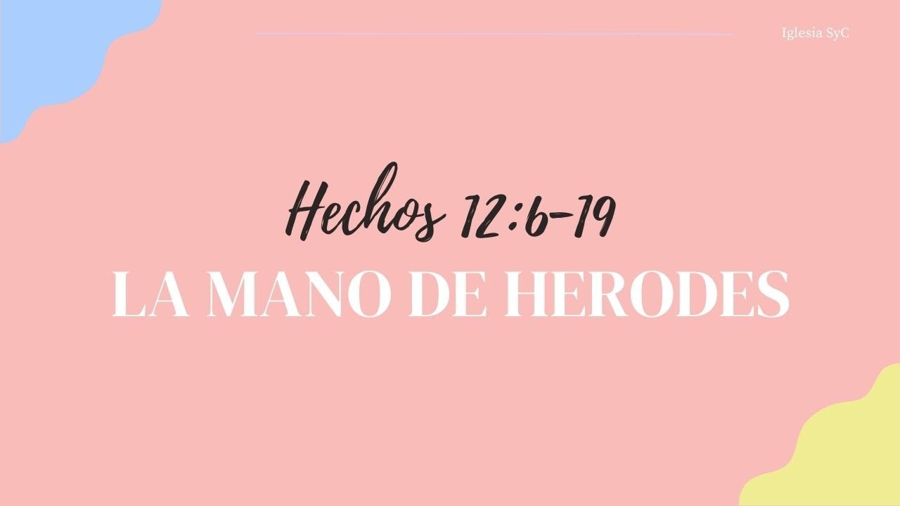 Hechos 12:6-19📖 - YouTube