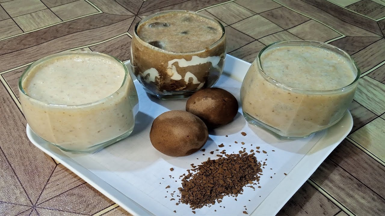 3 Easy Chikoo Drinks / Chikoo Milkshake Recipe / Sapodilla Milkshake ...