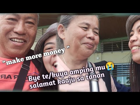 Ning larga na sila ate ning hatod kus airport na touch kus storya ni kuya dku nila makalimot ...