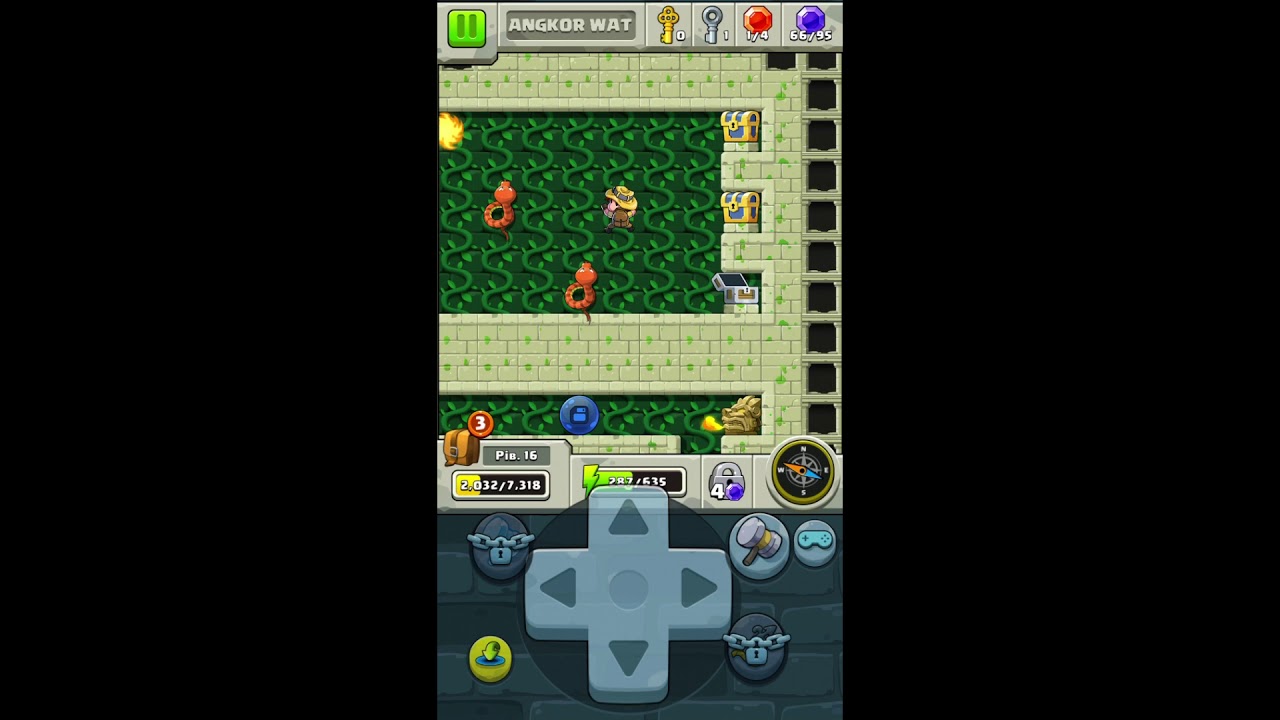 Diamond Quest: Don't Rush! Angkor Wat Part 2. Stage 11. Walkthrough ...
