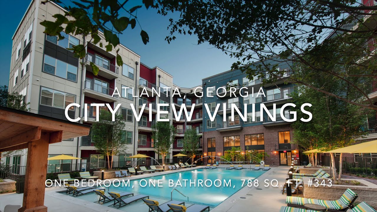 City View Vinings, Atlanta, GA: 1-Bedroom - YouTube
