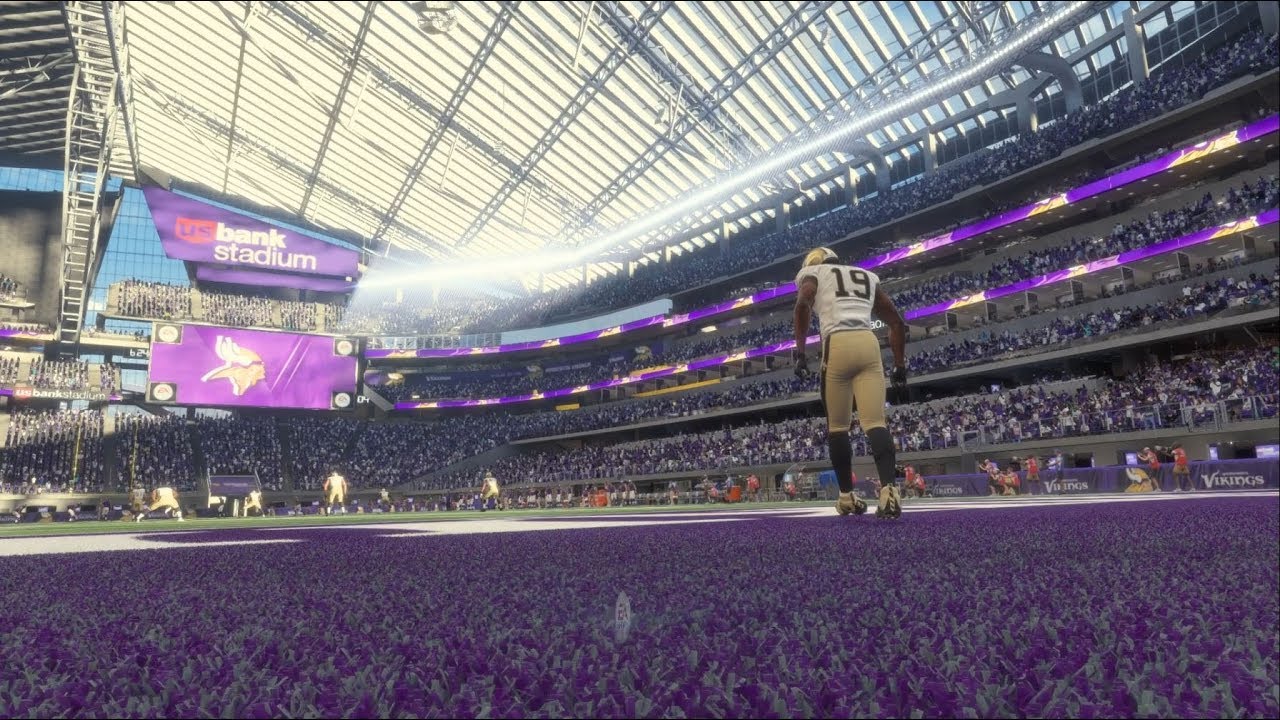 MADDEN 18 Franchise Mode: Week 1 - Saints @ Vikings - YouTube