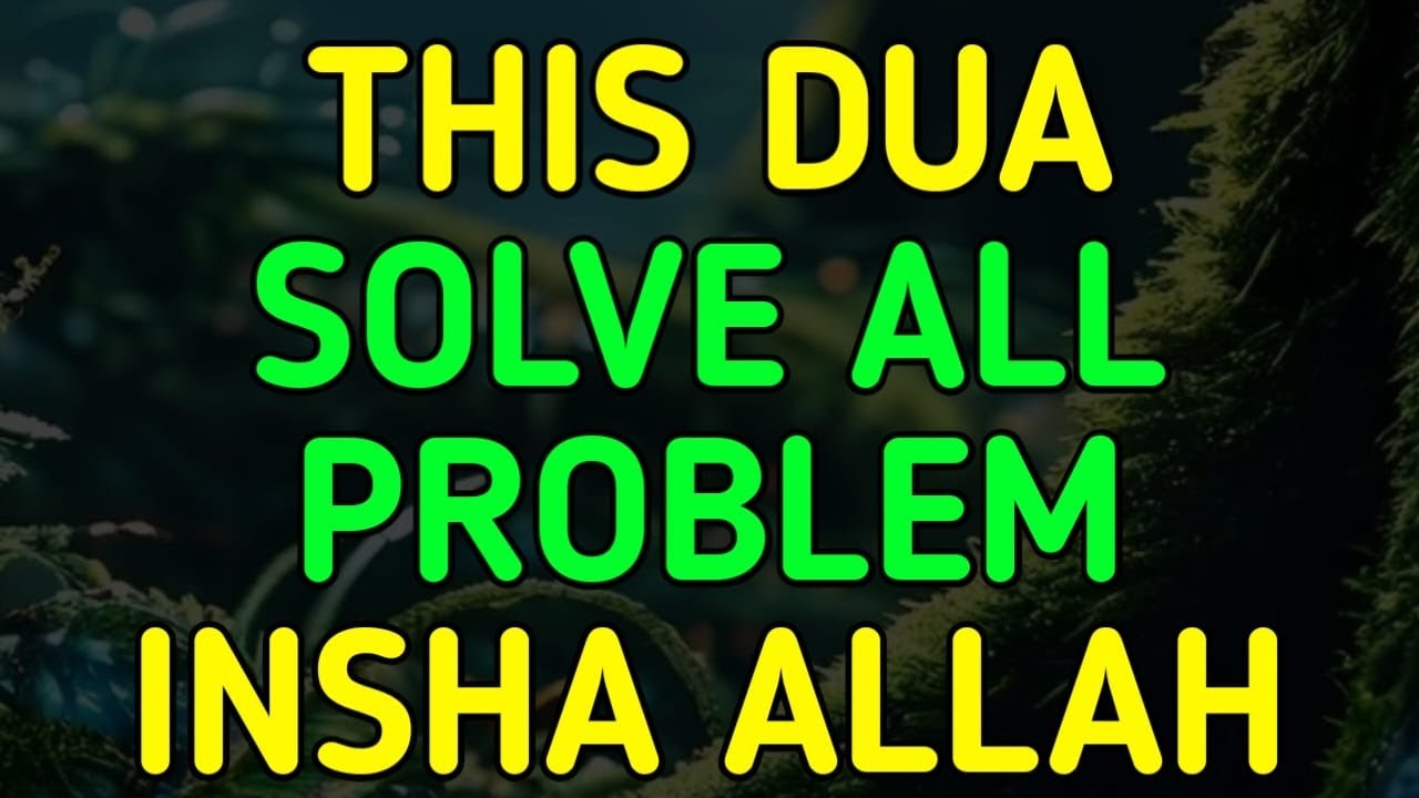A Very Miracle Dua To Solve All Your Problems Immediately !! - Insha ...