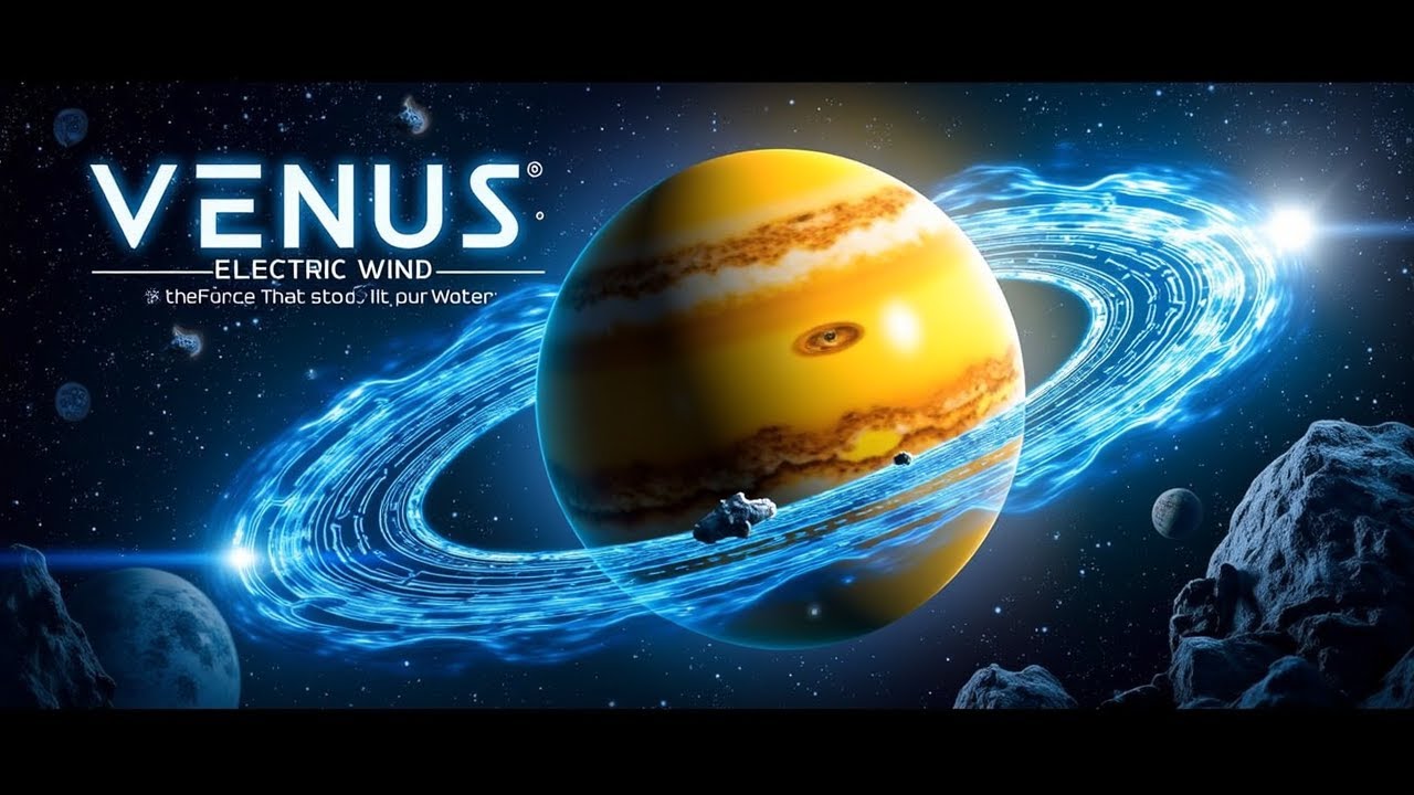 The Electric Wind of Venus How It Stripped Away Its Water - YouTube