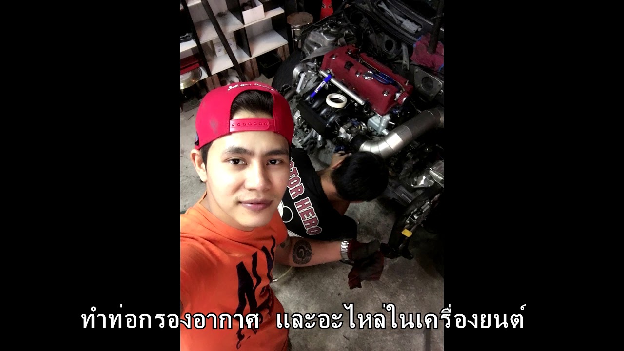 MINI K20A install engine honda k20a for mini cooper มินิ วางเครื่อง ...