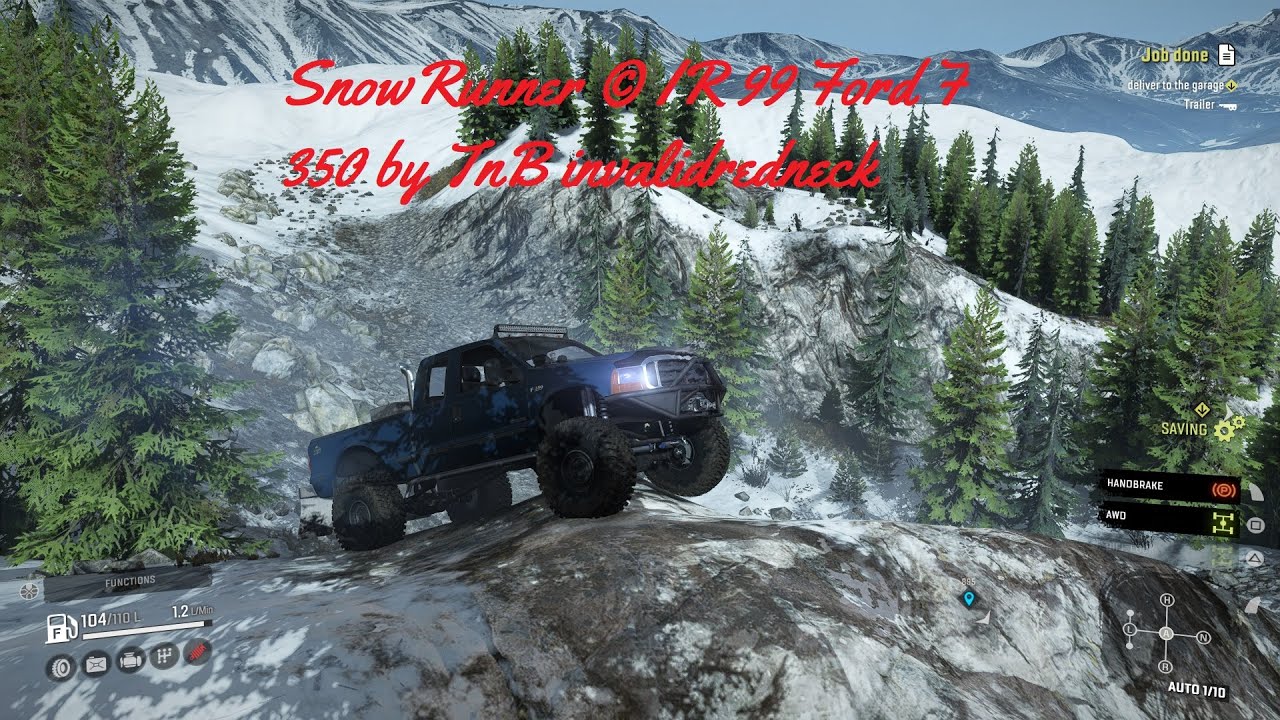 SnowRunner [IR] 99 Ford F-350 by TnB_invalidredneck - YouTube