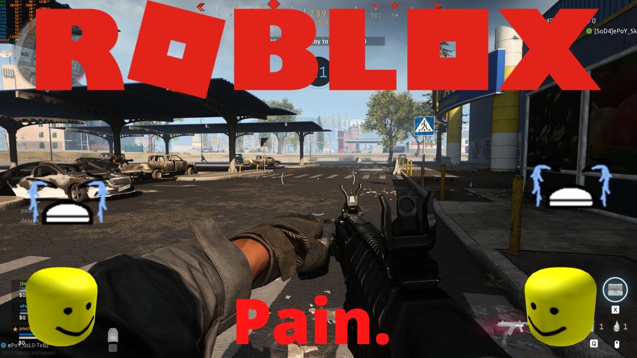 Playing Roblox Warzone (Kinda...) - YouTube