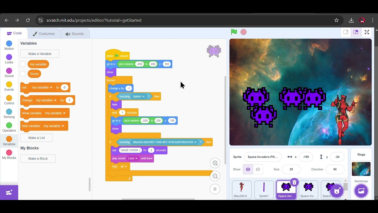 How To Make An Arcade Game On Scratch - YouTube