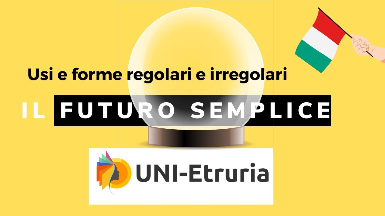Il futuro semplice in italiano - YouTube
