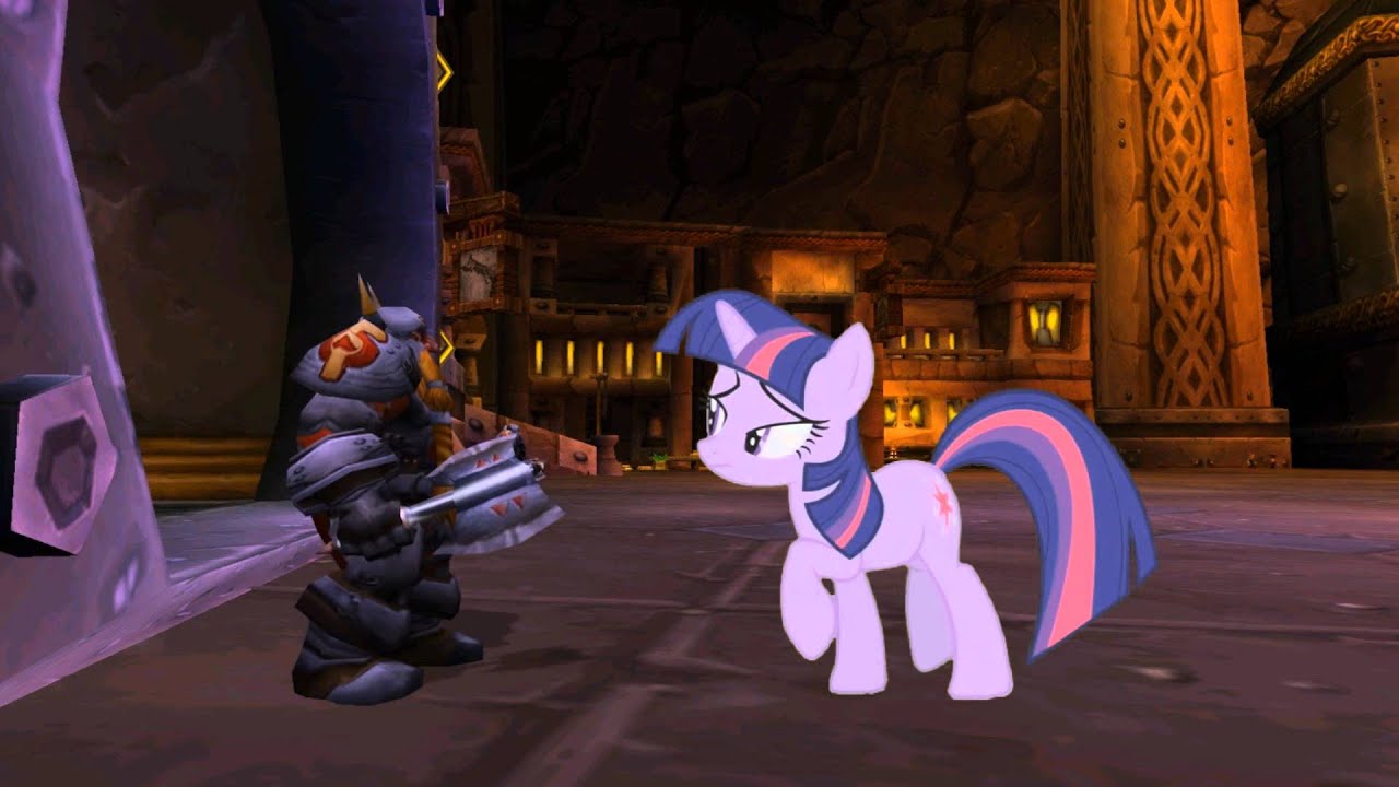 MLP - Twilight Sparkle in World of Warcraft ! - YouTube