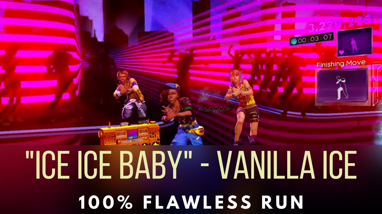 Dance Central 3 - Ice Ice Baby - Vanilla Ice - Flawless Run - YouTube