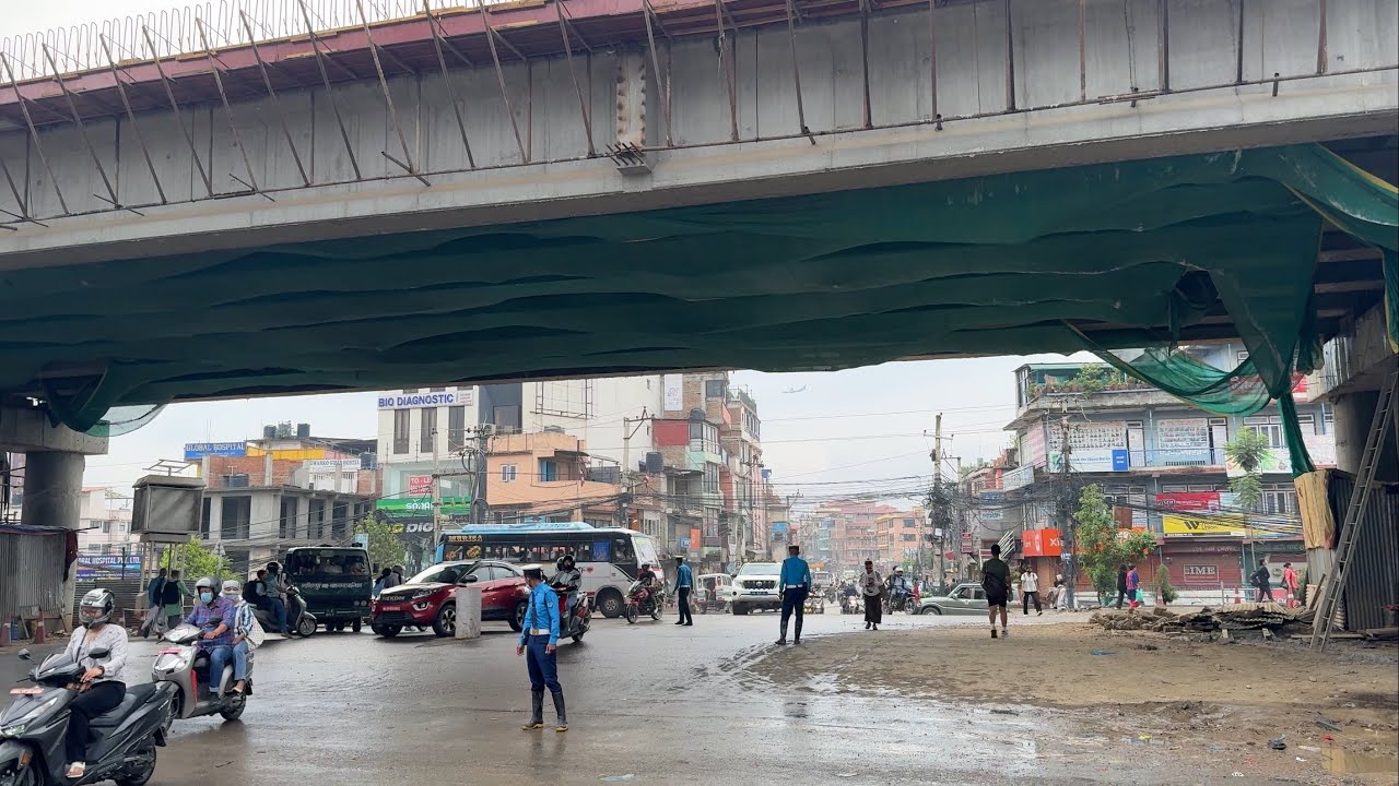 Fly over bridge ️ ️ग्वार्को मा बन्दै गरेको आकासे पुल अन्तिम चरणमा - YouTube