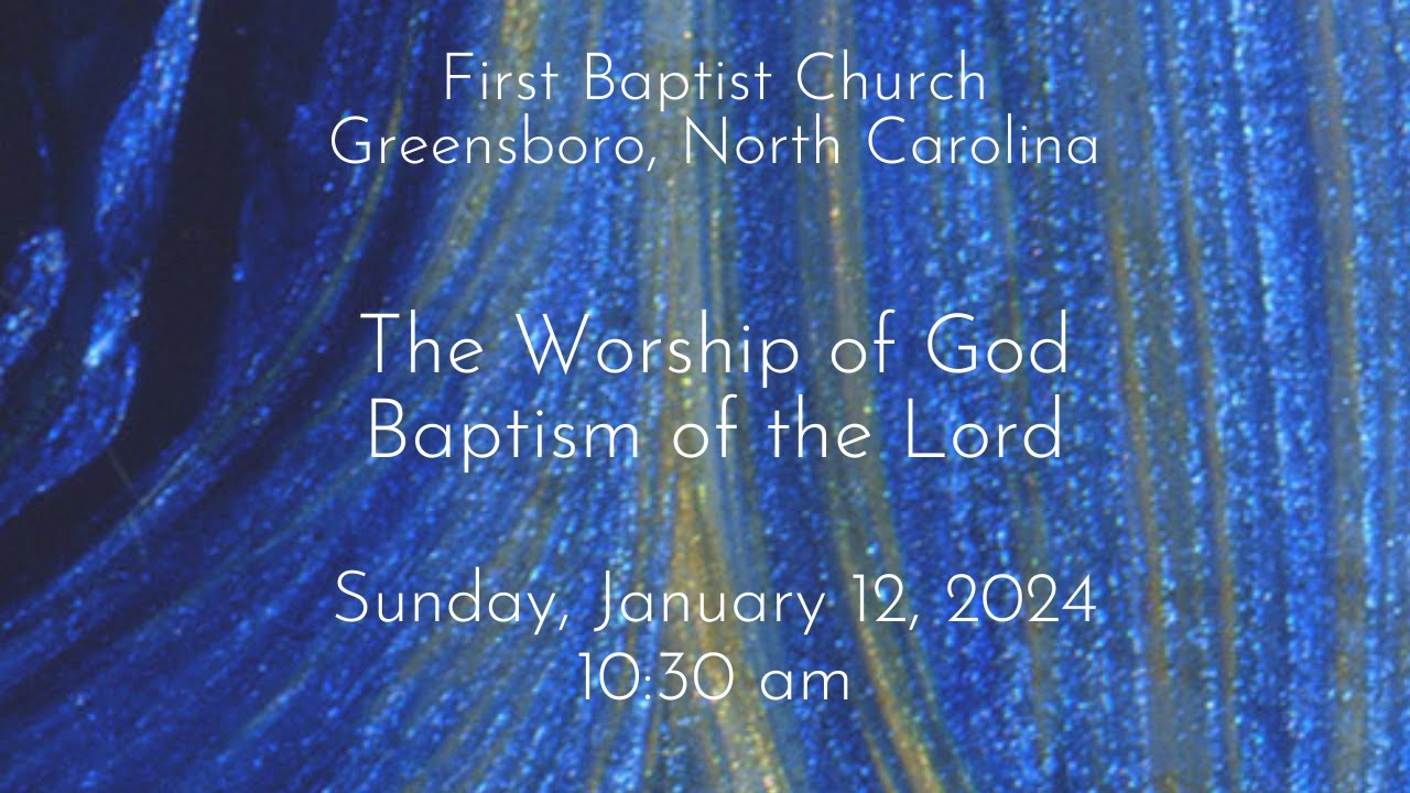 Worship | Sunday, January 12, 2025 - YouTube