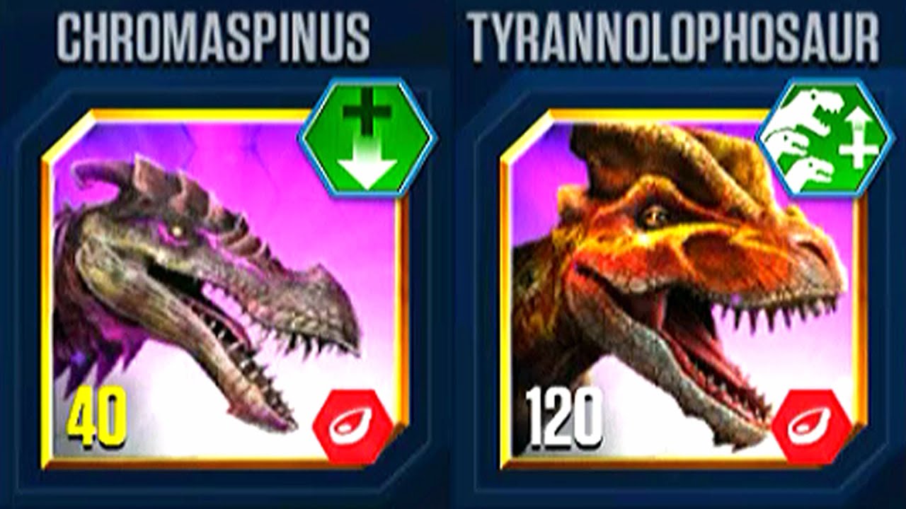CARNIVORE CARNAGE CHROMASPINUS LEVEL 40 WITH TYRANNOLOPHOSAUR ...