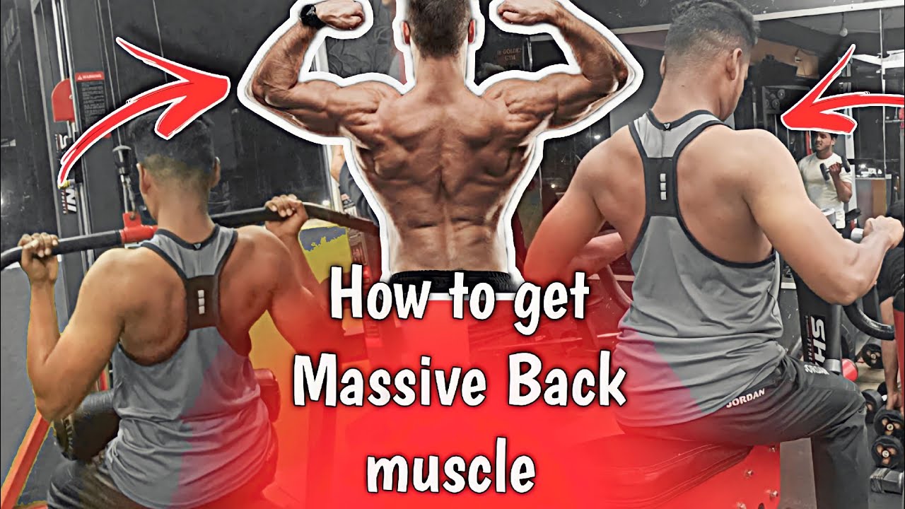 Attractive back muscles🔥💯 | back workout at gym | lats pull down | lats ...