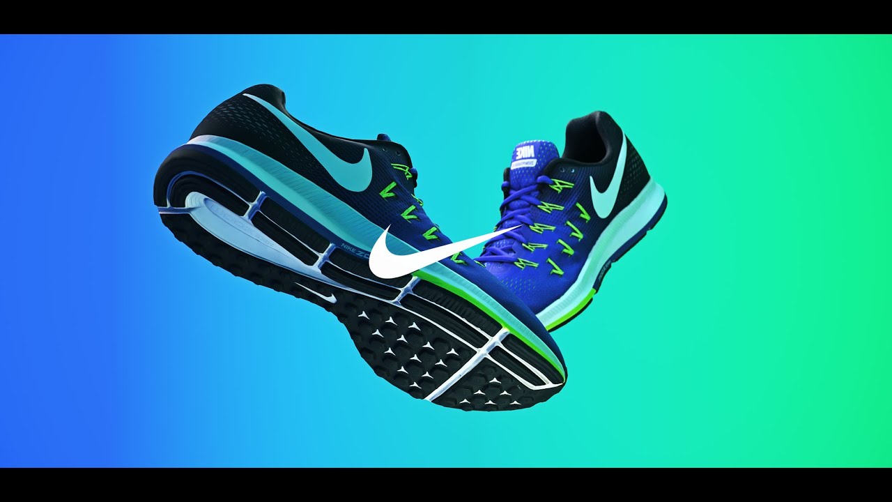 Nike Shoes 3D Render - YouTube