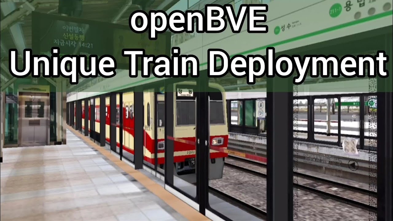 [openBVE - Unique Train Deployment] Seoul Metro Line 1 set 111 Unique ...