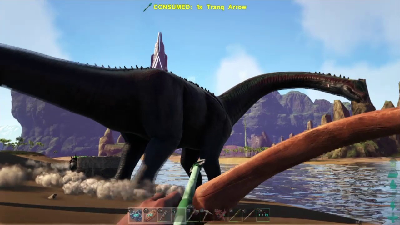 Ark bronto taming - YouTube