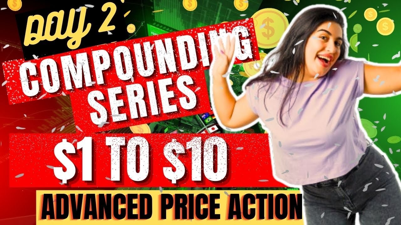 Quotex Compounding Series | $1 to $10 | Advance Price Action ...
