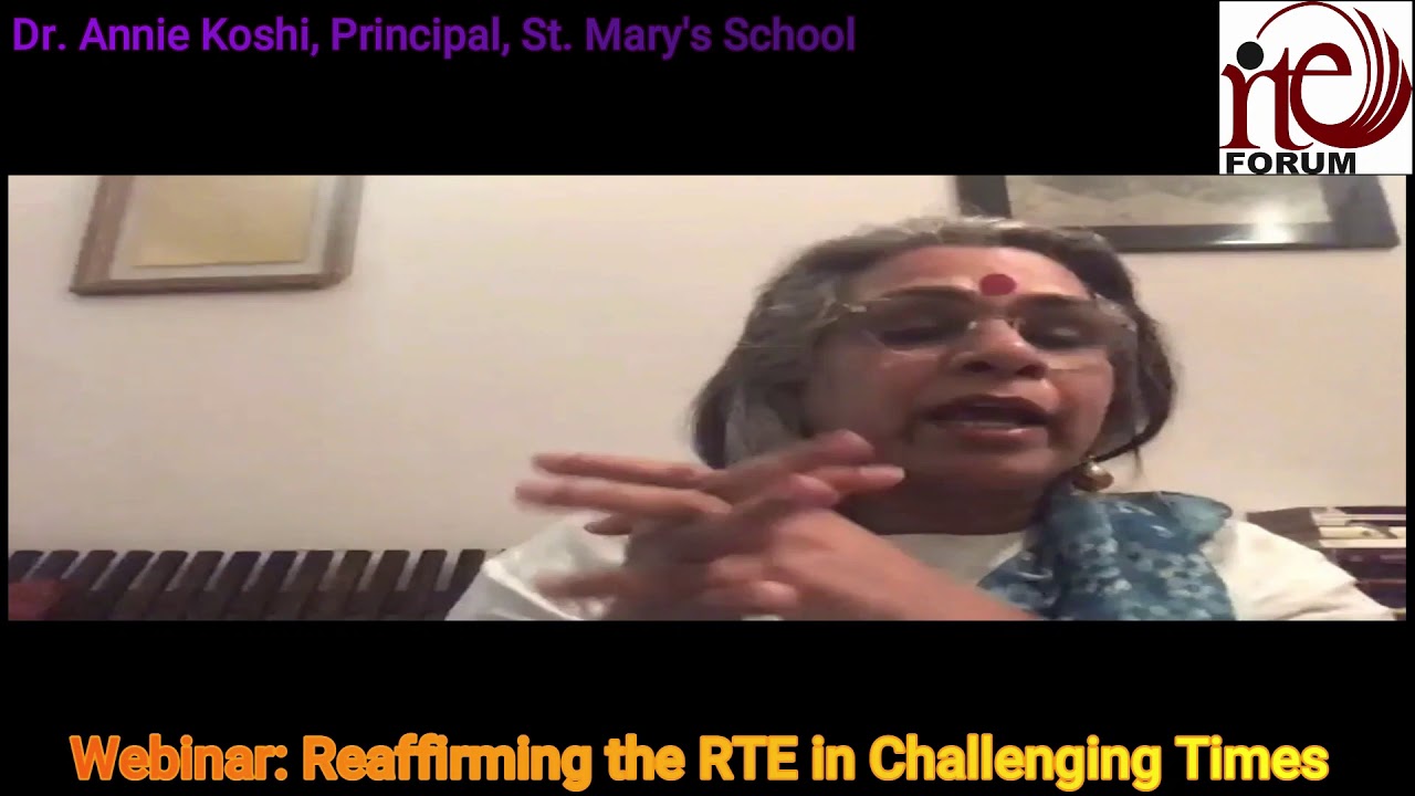 “Idea of Education & Online Education” by Dr. Annie Koshi (Principal ...