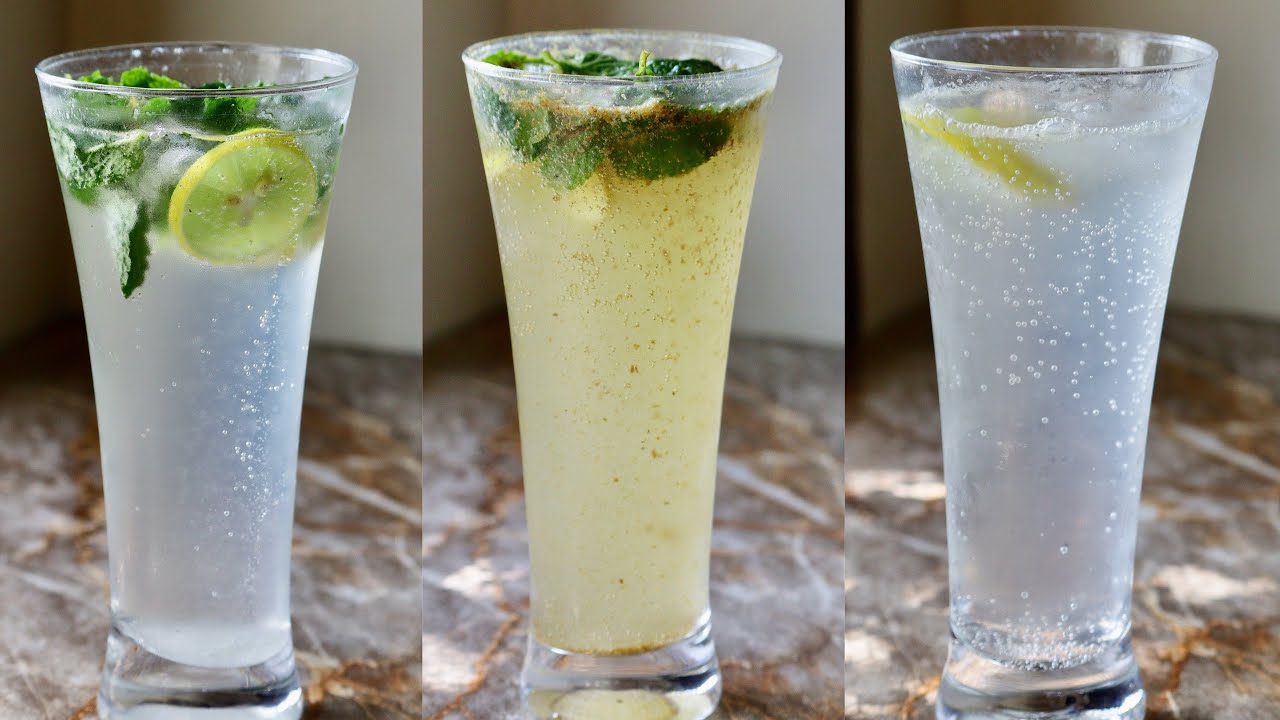 3 refreshing drinks with lemon in 2 minutes for summer/iftar | lemon ...