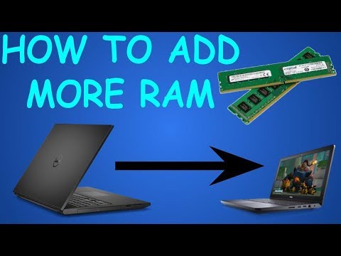 HOW TO ADD RAM TO A DELL INSPIRON 5577 GAMING LAPTOP - YouTube