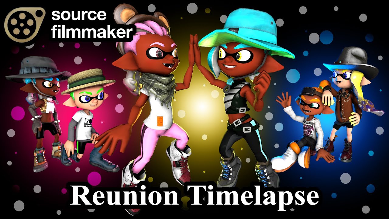 [Splatoon SFM Timelapse] Reunion - YouTube