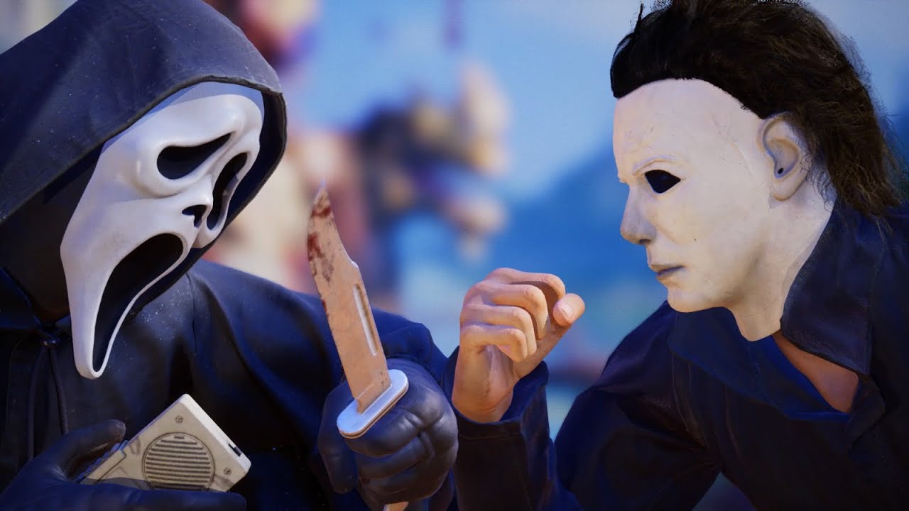 Mortal Kombat 1 - Ghostface Vs Michael Myers - Very Hard - YouTube