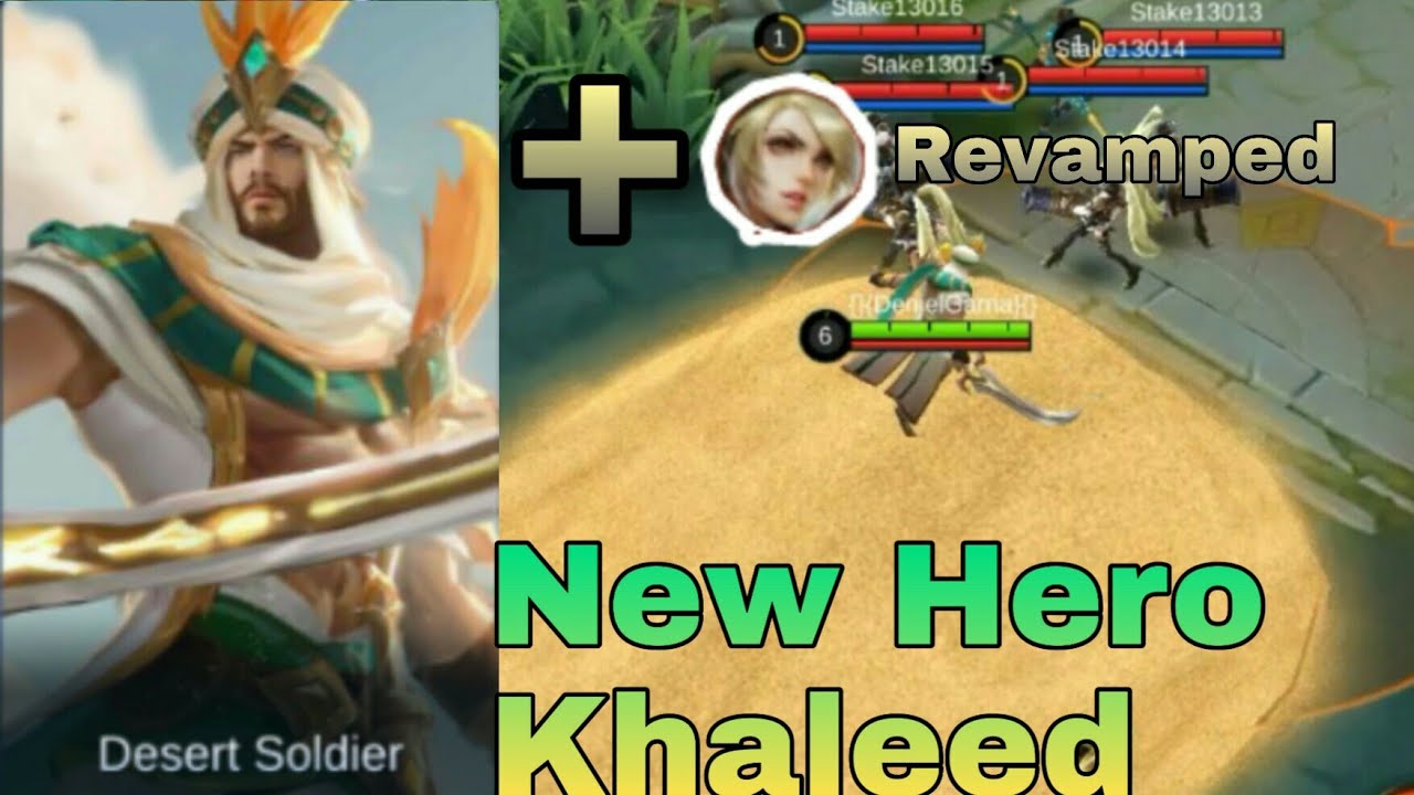 New Hero Khaleed + Layla Revamped || Mobile Legends: Bang Bang - YouTube