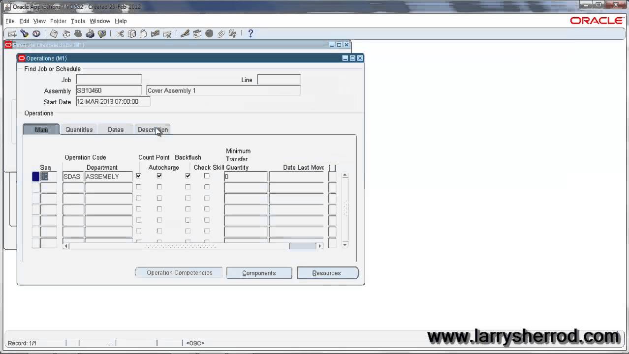 BOM Phantom BOM Costing, Oracle Applications Training - YouTube