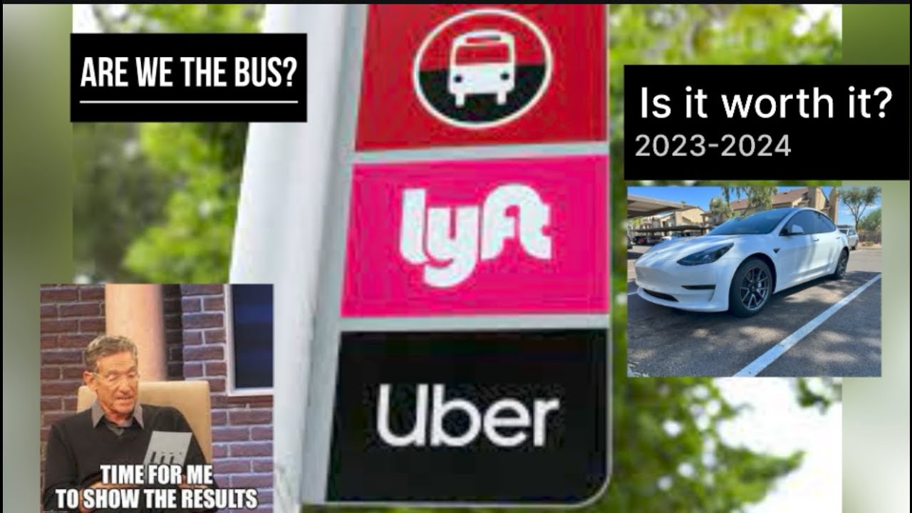 Is Rideshare dead? Uber vs Lyft 2023 -2024😡 Happy Thanksgiving! @tesla ...