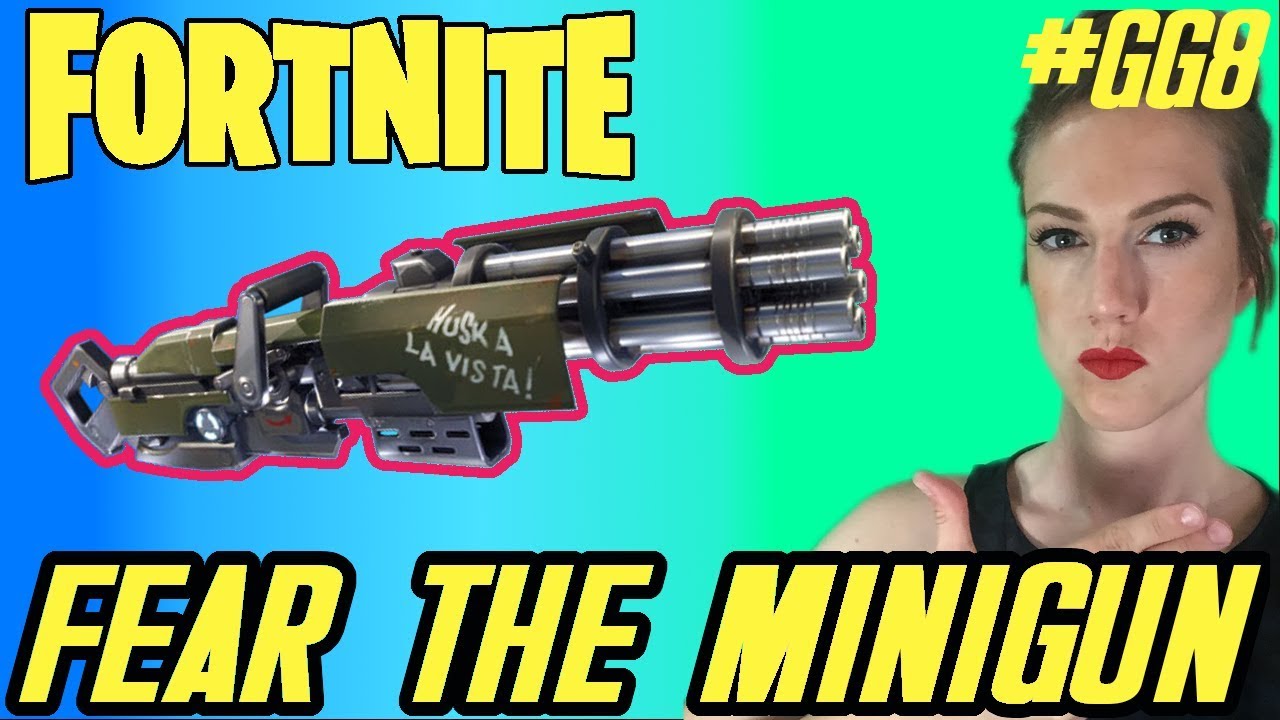 ULTRA RARE LEGENDARY MINIGUN | Gitting GUD at Fortnite with Barb #GG8 ...