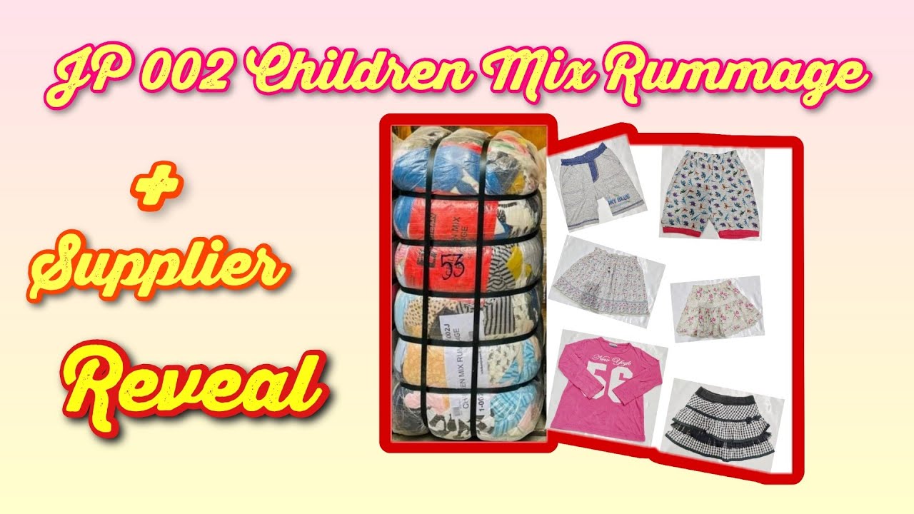 JP002 Children Mix Rummage Feedback - YouTube