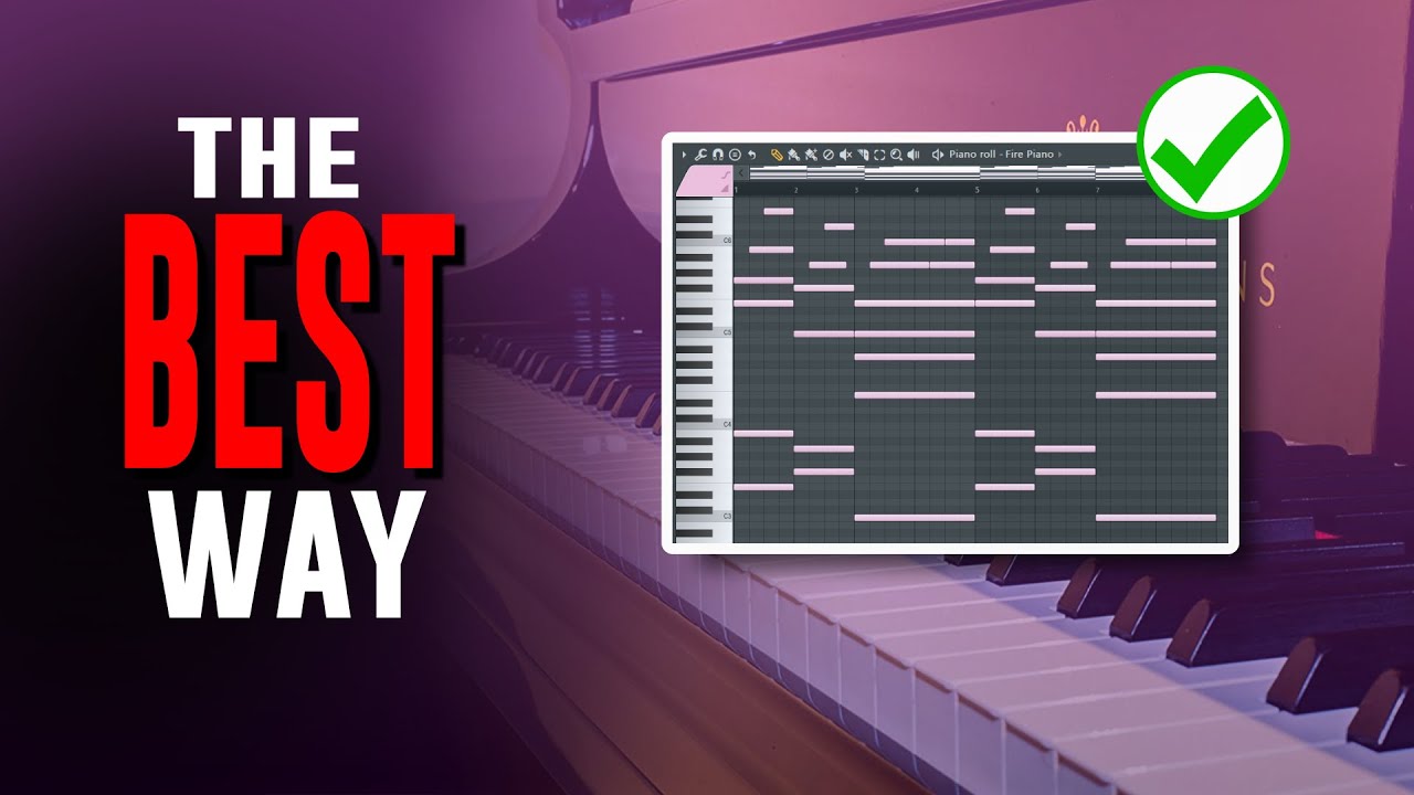 How To make piano melodies FROM SCRATCH | FL Studio 20 Tutorial - YouTube