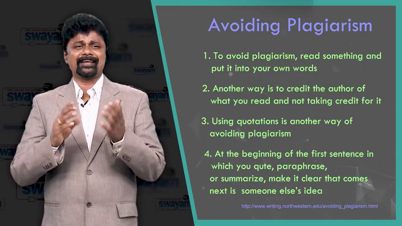 Introduction to Basics of Plagiarism and Ethical Writing Part 1 - YouTube