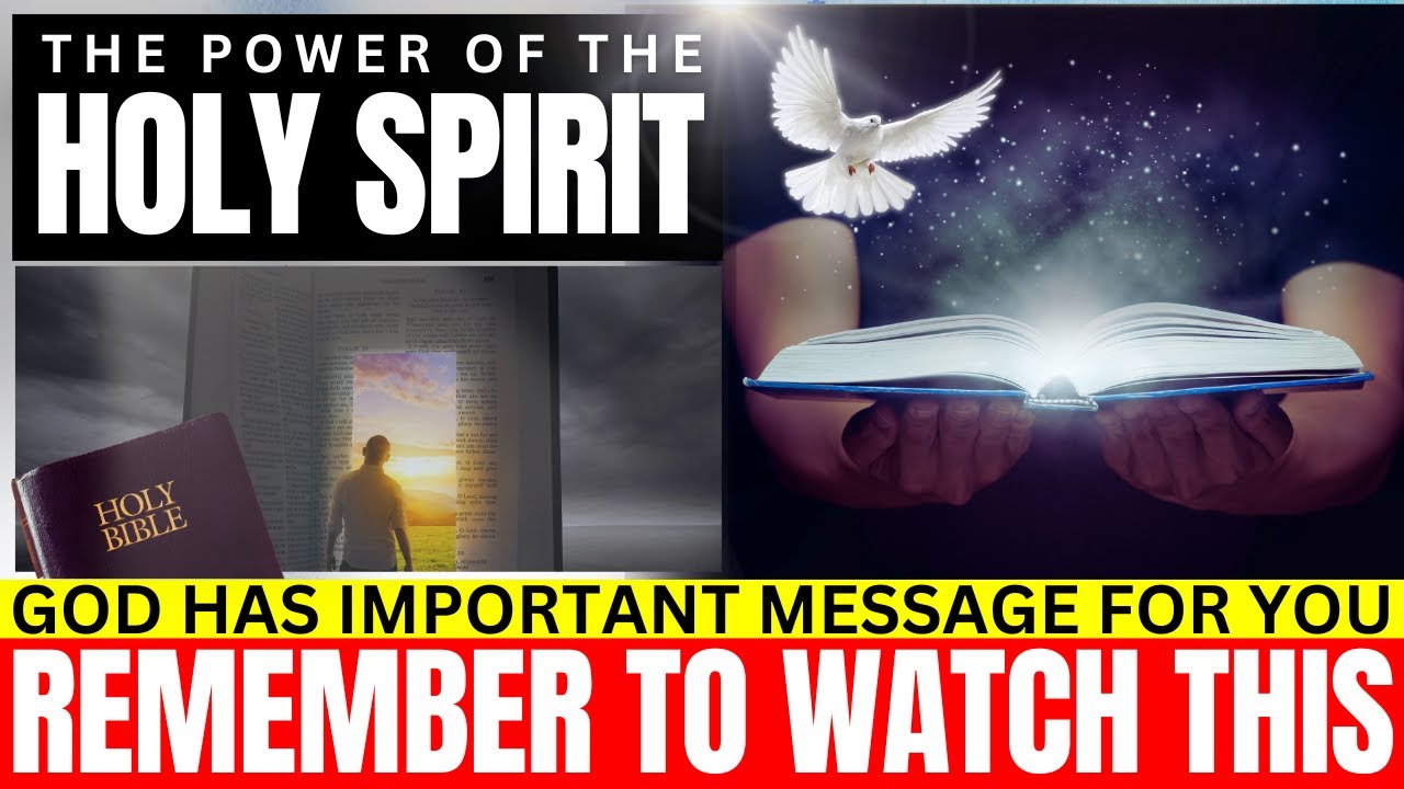 God's Message Today 👉 How the Holy Spirit Transforms Believers? 🙏 Word ...