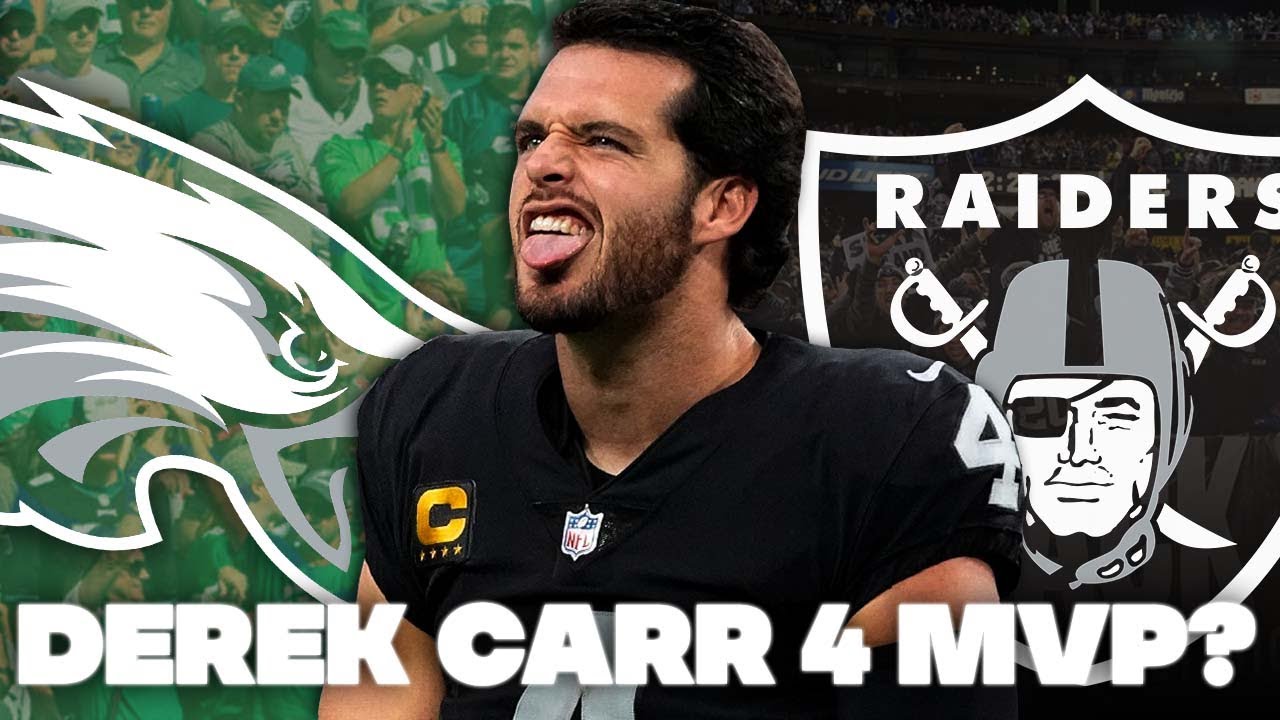 Raiders vs Eagles: Week 7 Game Recap | DEREK CARR HAVING AN MVP SEASON ...