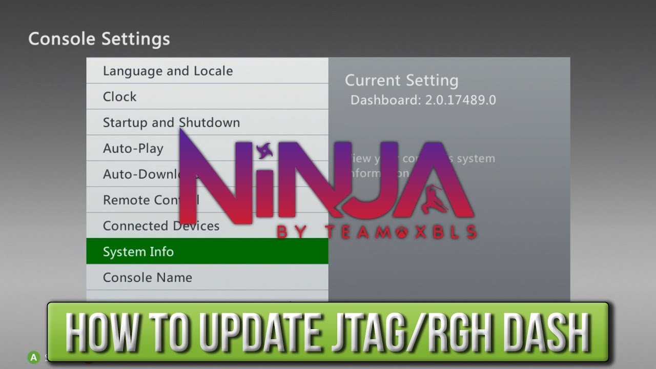 Reflash/Update Your NAND For NiNJA | XBLS/Xbox Live Stealth [JTAG/RGH ...