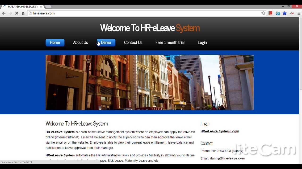 HR-eLeave Registration Demo - YouTube