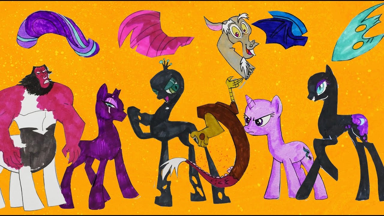 MLP Villains Create a pony My litle pony custom - YouTube