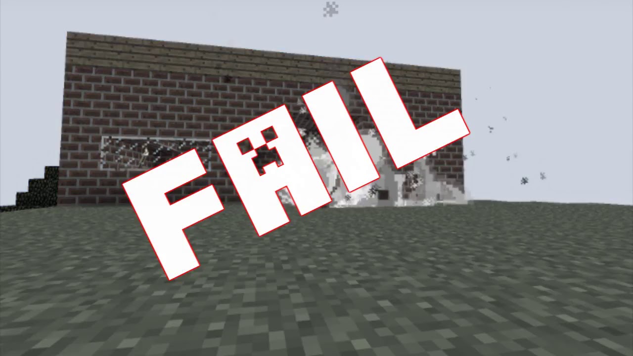 10 Ways To Fail In Minecraft - YouTube
