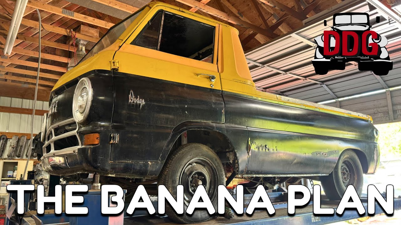 Broken Banana - 1967 Dodge A100 Wheelstander Project Update, Build ...