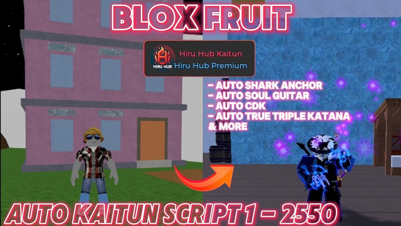Best Blox Fruit Script | AUTO KAITUN 1 - 2550 (MAX) | SHARK ANCHOR ...
