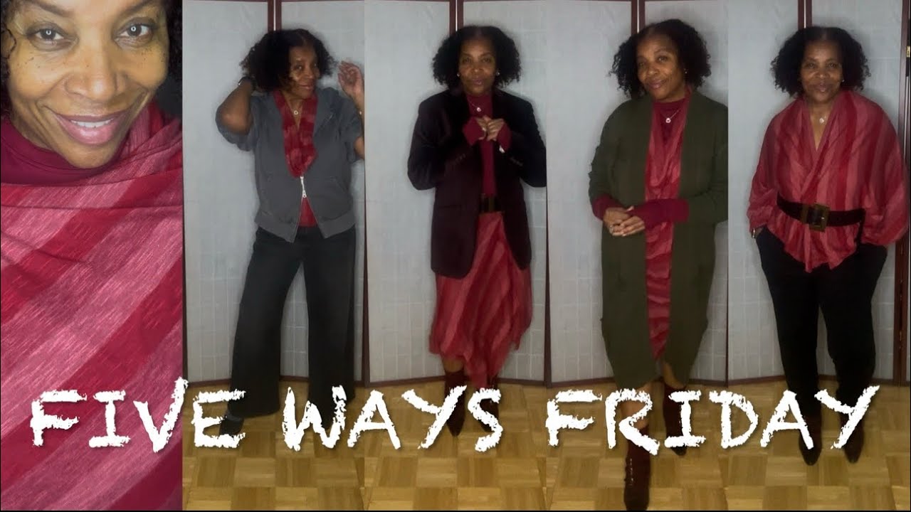FIVE WAYS FRIDAY / ONE ITEM STYLED FIVE WAYS - YouTube