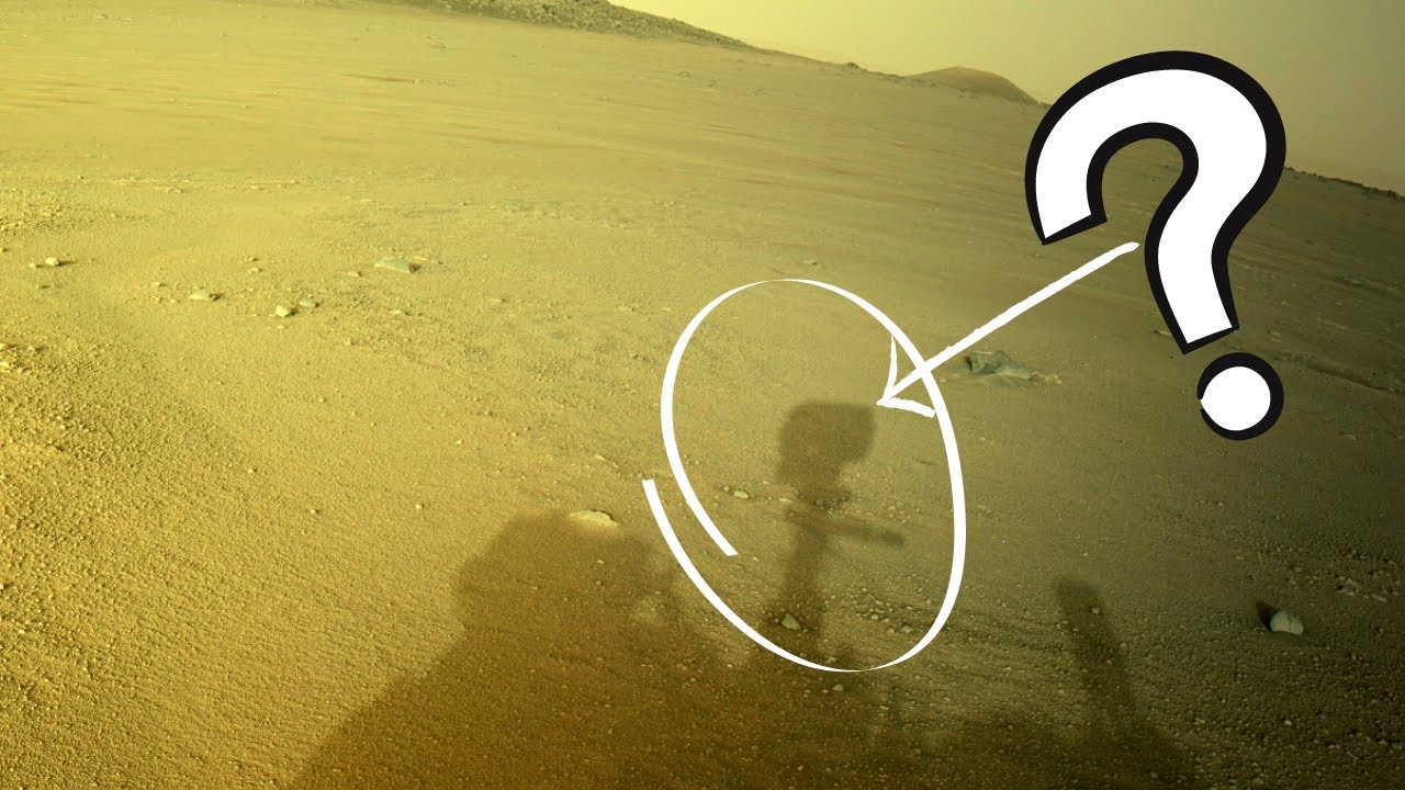 [#MARS] - A *Mysterious Shadow* on Mars | NASA Mars Perseverance Rover ...