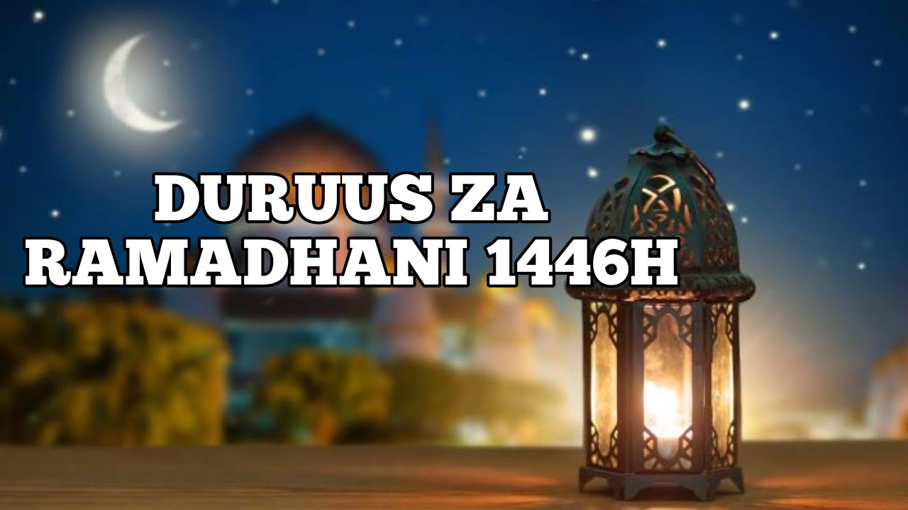 #LIVE| DARSA ZA RAMADHANI (AL-FAJIRI) 1446H - MASJID ABII DHARRI JUNDUB ...
